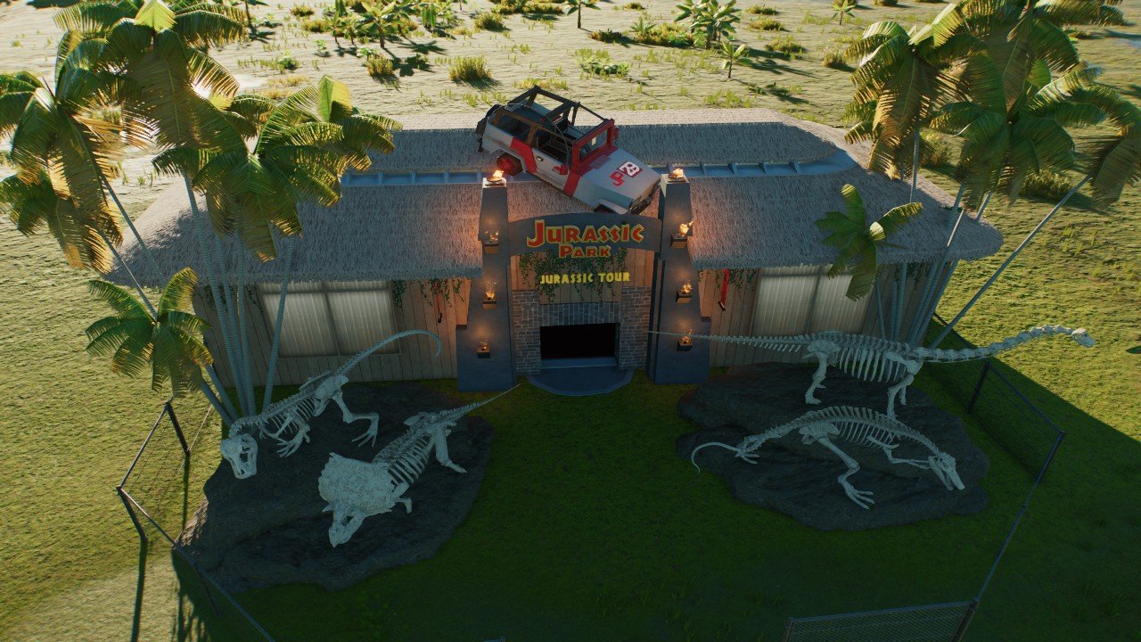 Jurassic Park tour - Workshop - Jurassic World Evolution 3