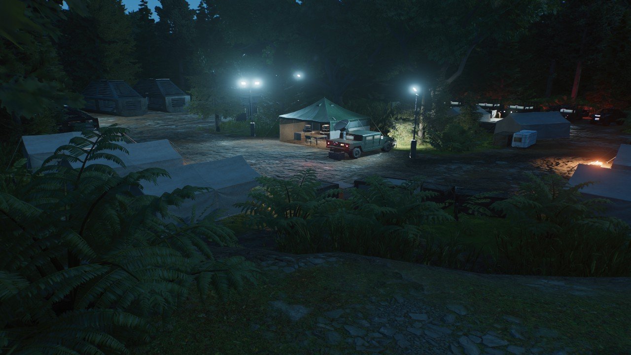 Ingen Hunter Camp - Workshop - Jurassic World Evolution 3