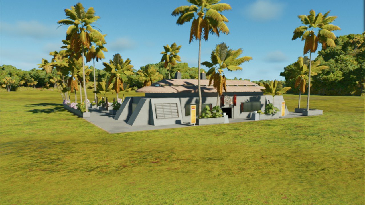 Jurassic Park Entrance ALT - Workshop - Jurassic World Evolution 3