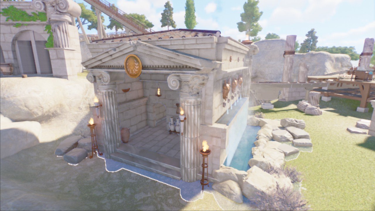 Labyrinth Secrets series 4 - Planet Coaster 2 creation - Frontier Workshop