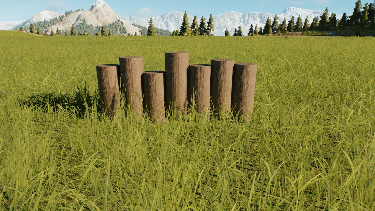 Wooden pole fence - Workshop - Jurassic World Evolution 3
