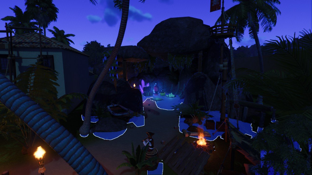 Treasure tropical island cove - Planet Coaster 2 creation - Frontier ...