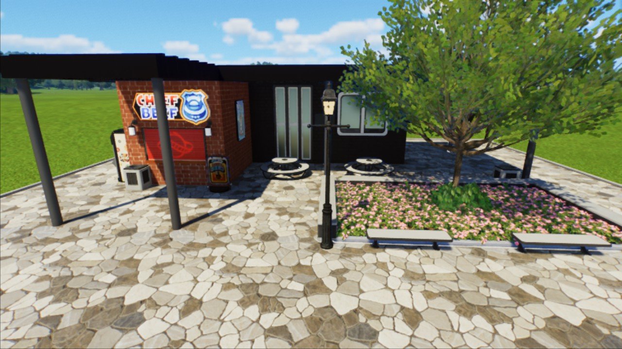 Brick 2 ShopsToiletStaff - Planet Coaster 2 creation - Frontier Workshop