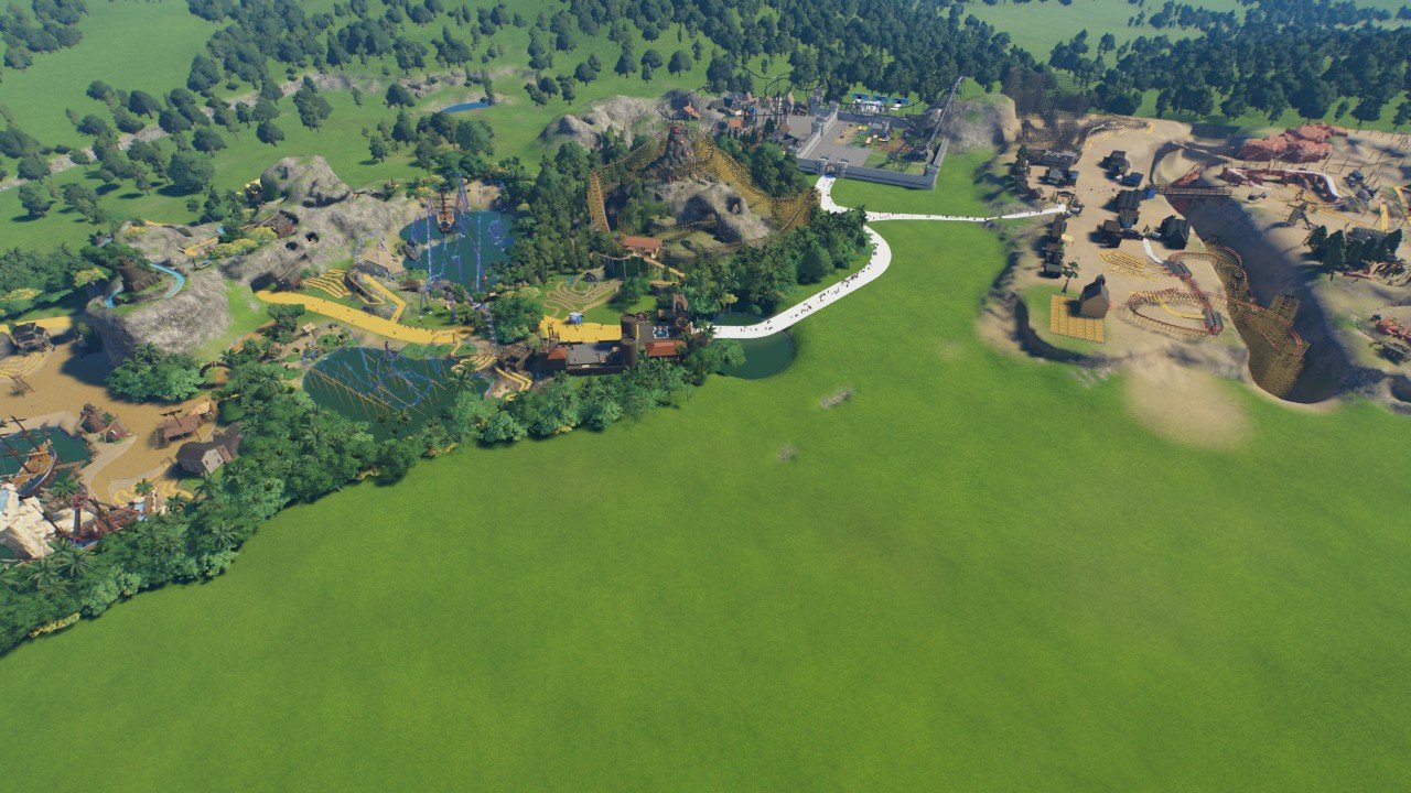 Welton Park - Planet Coaster 2 creation - Frontier Workshop