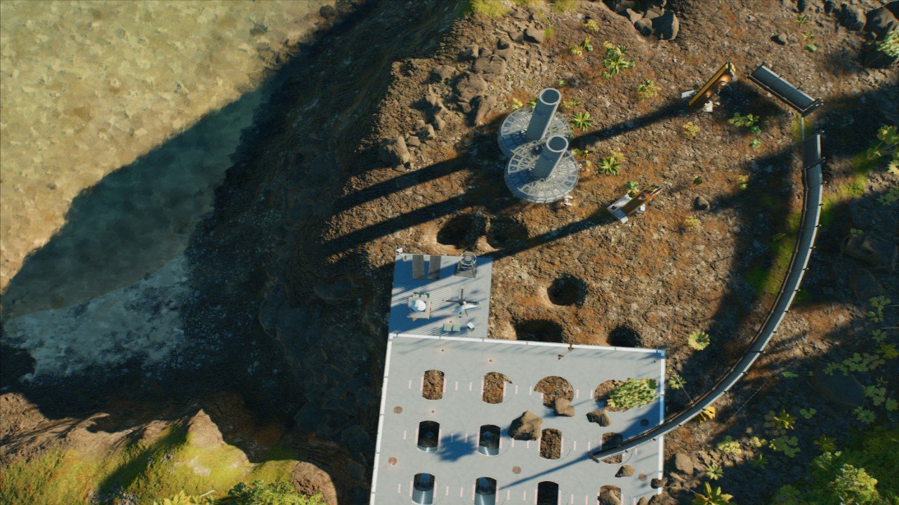 Abandoned Rda base - Workshop - Jurassic World Evolution 3