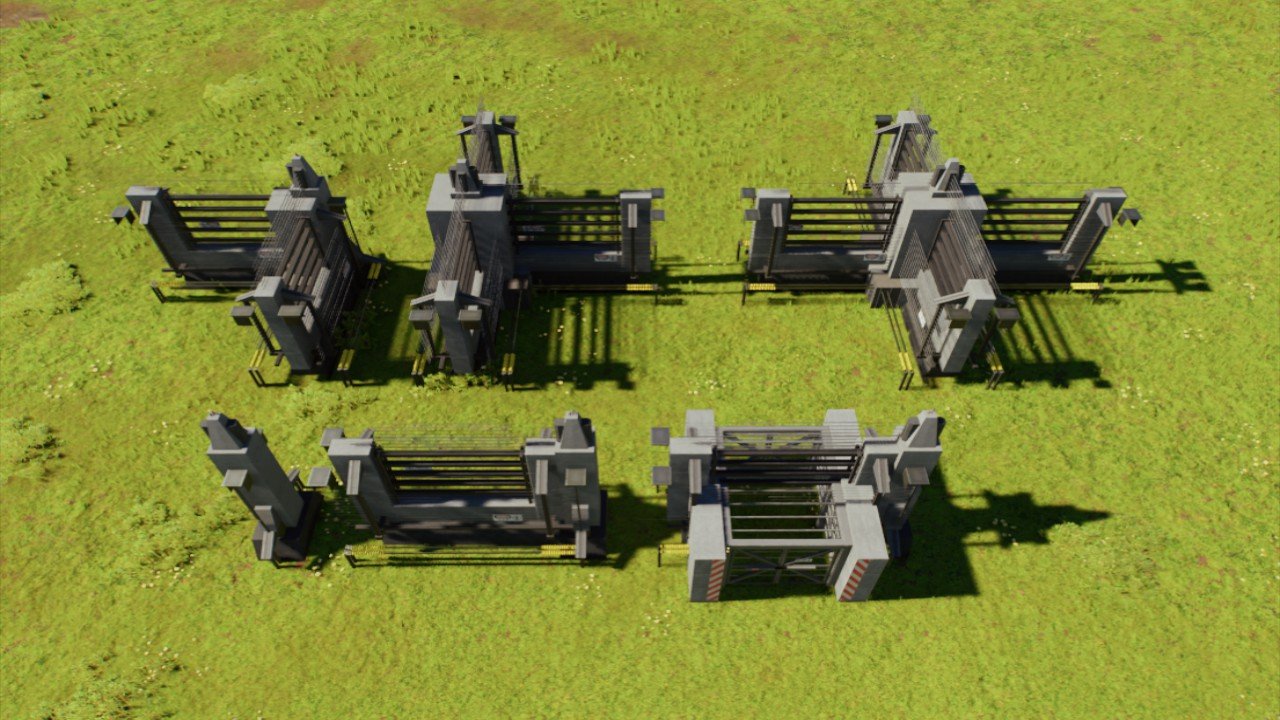 JPOG High Security Fence Pack V2 - Workshop - Jurassic World Evolution 3