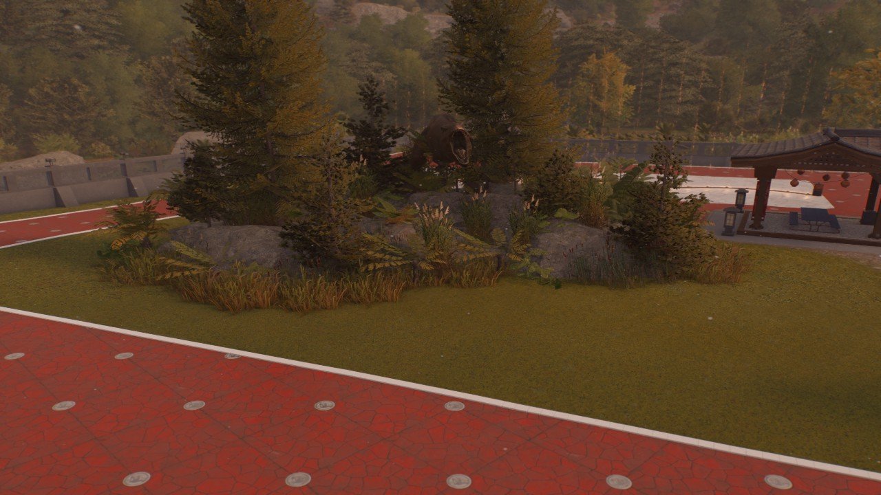 Trex natural statue - Jurassic World Evolution 3 creation - Frontier ...