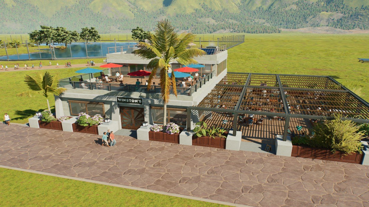 Modern restaurant - Workshop - Jurassic World Evolution 3