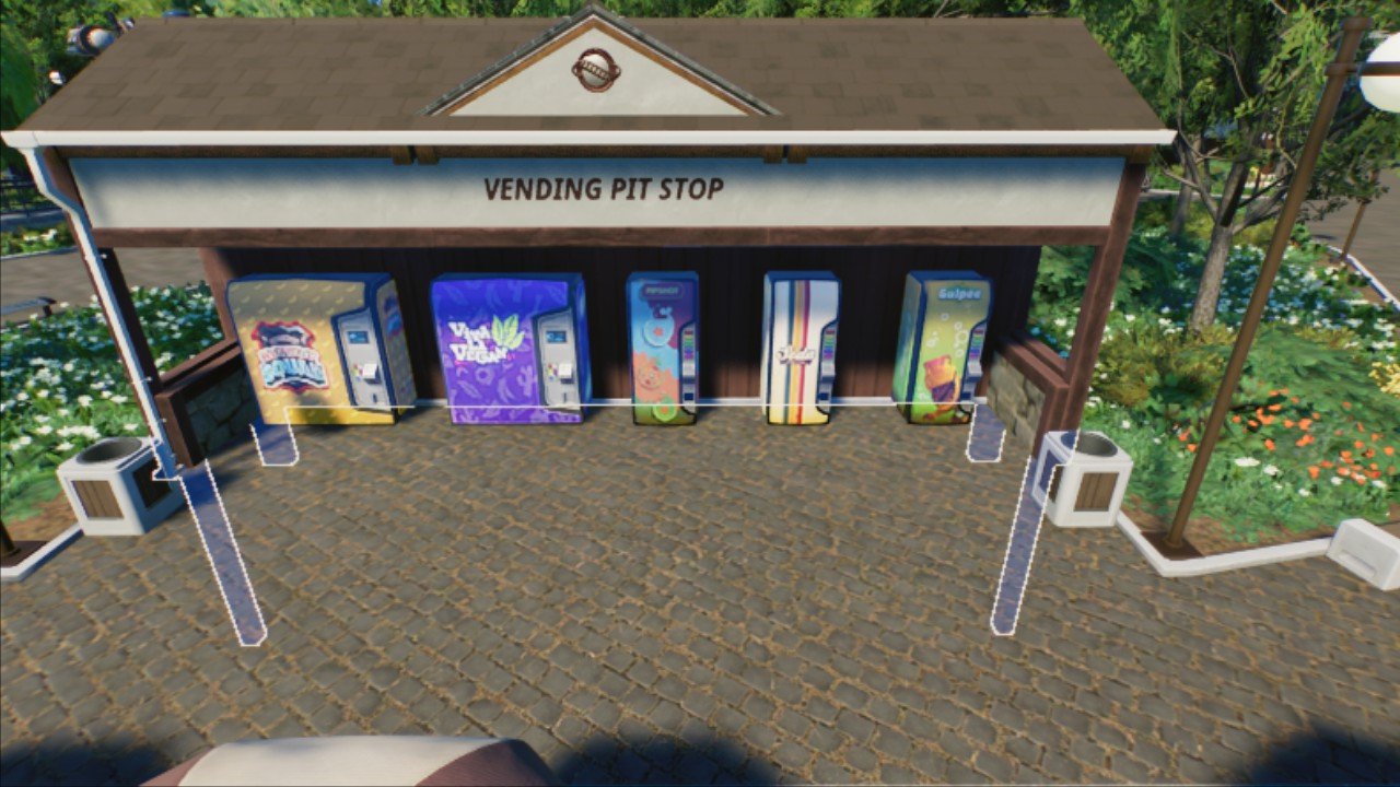 VENDING STATION - Planet Coaster 2 creation - Frontier Workshop
