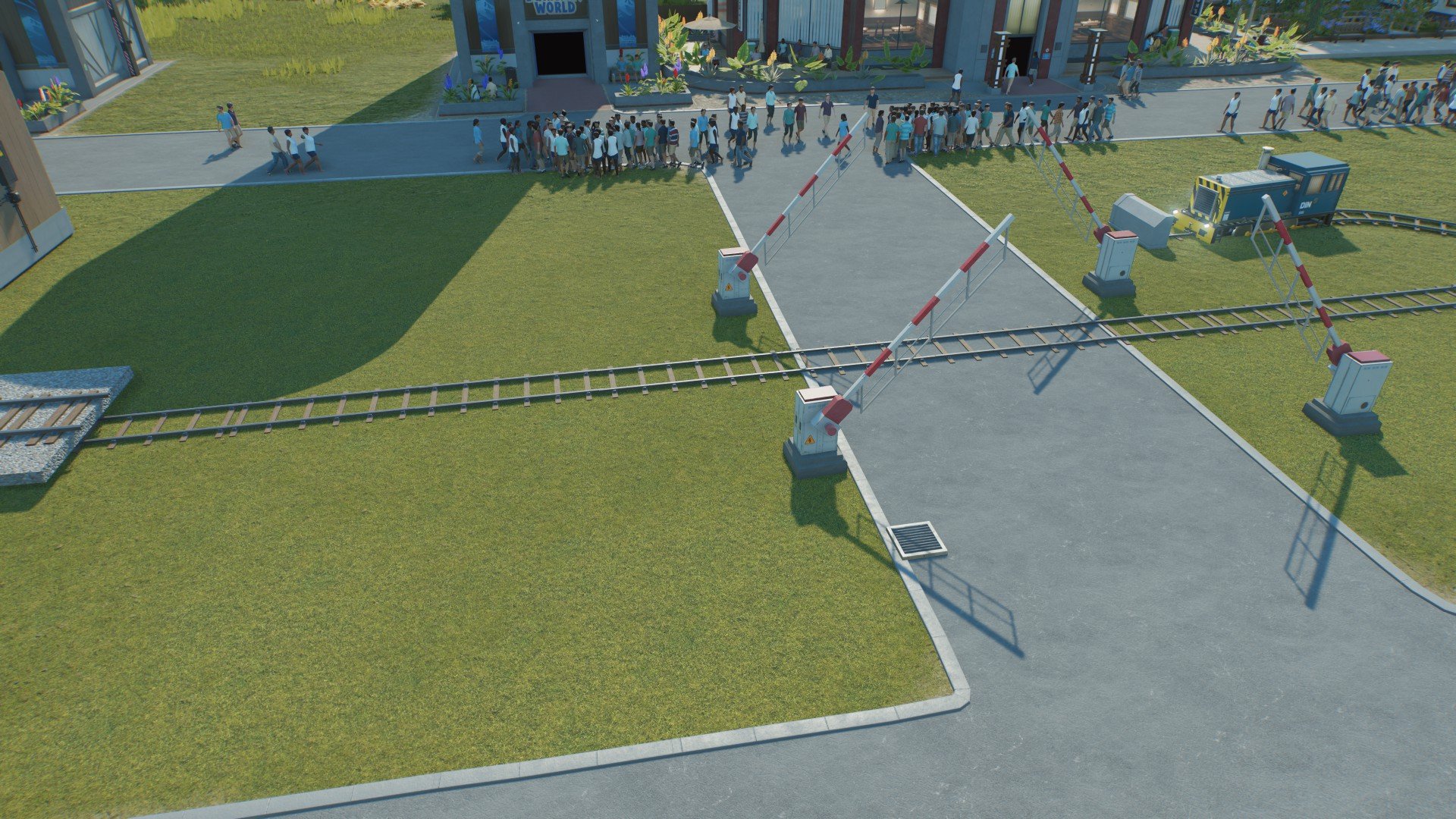 The Train - Jurassic World Evolution 3 creation - Frontier Workshop