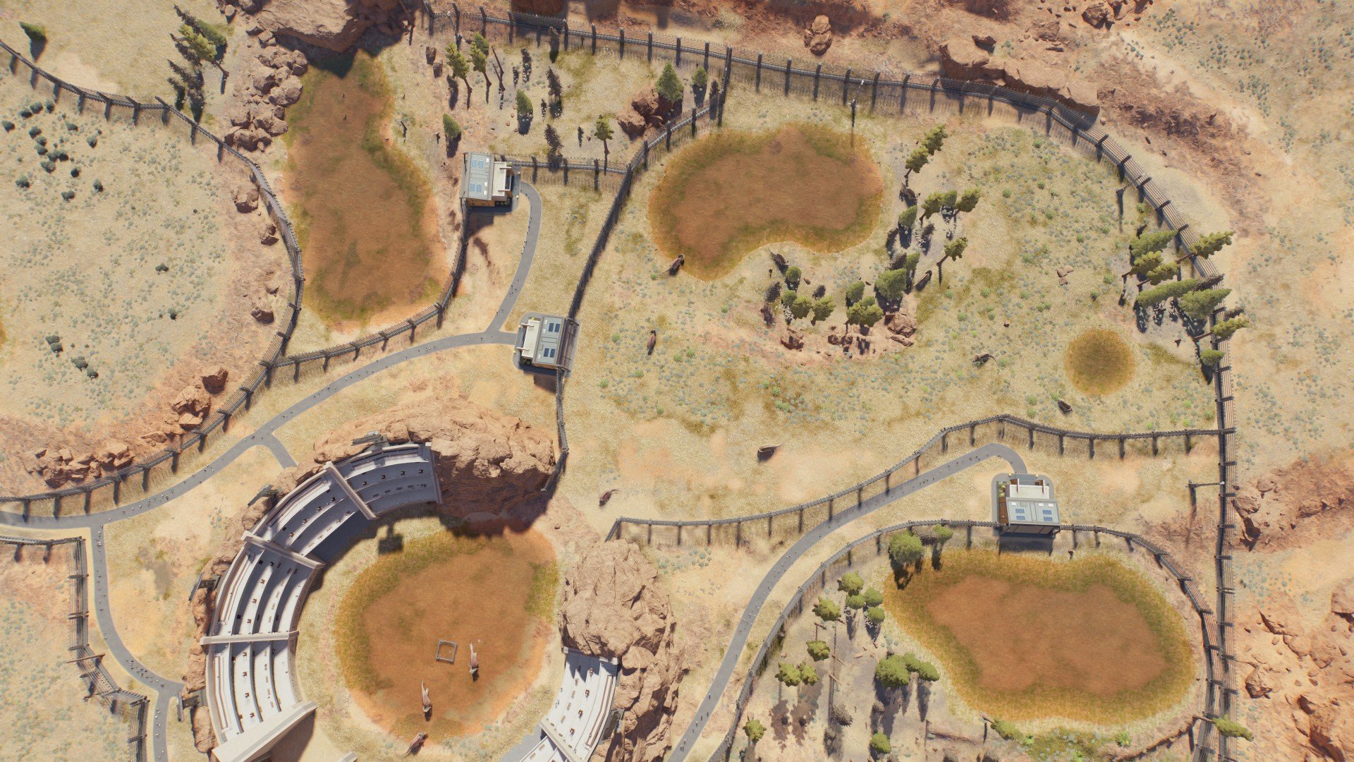 Area 51 style hybrid facility - Jurassic World Evolution 3 creation ...