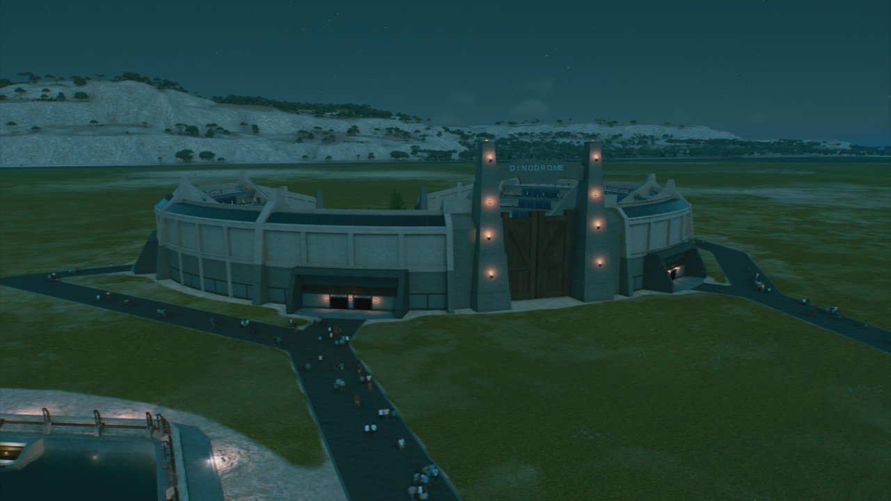 Dinodrome amphitheatre - Workshop - Jurassic World Evolution 3