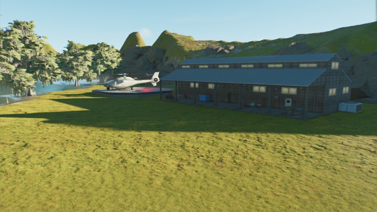 Dr. Sorkin's Heliport. - Workshop - Jurassic World Evolution 3