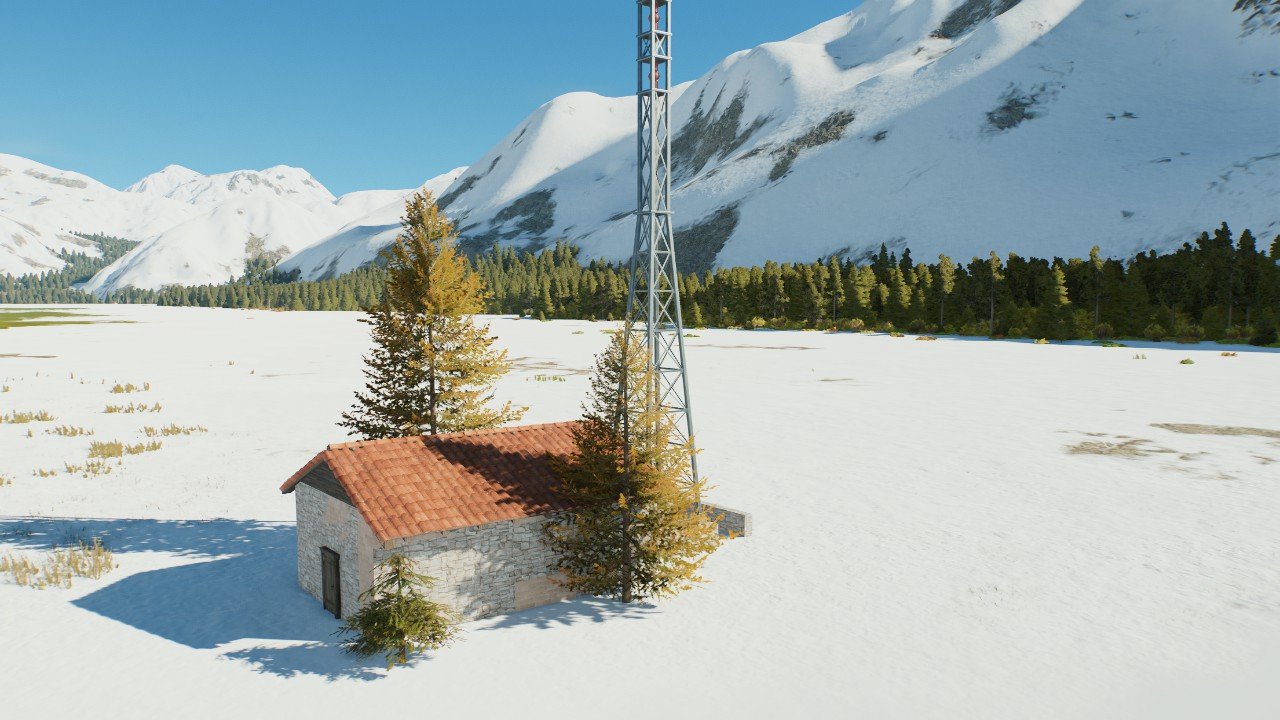 Alpine Traditional Italian Small Power Substation - Jurassic World ...