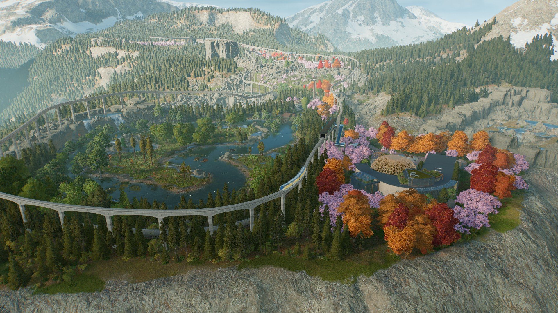 Half Park V3 - Jurassic World Evolution 3 creation - Frontier Workshop