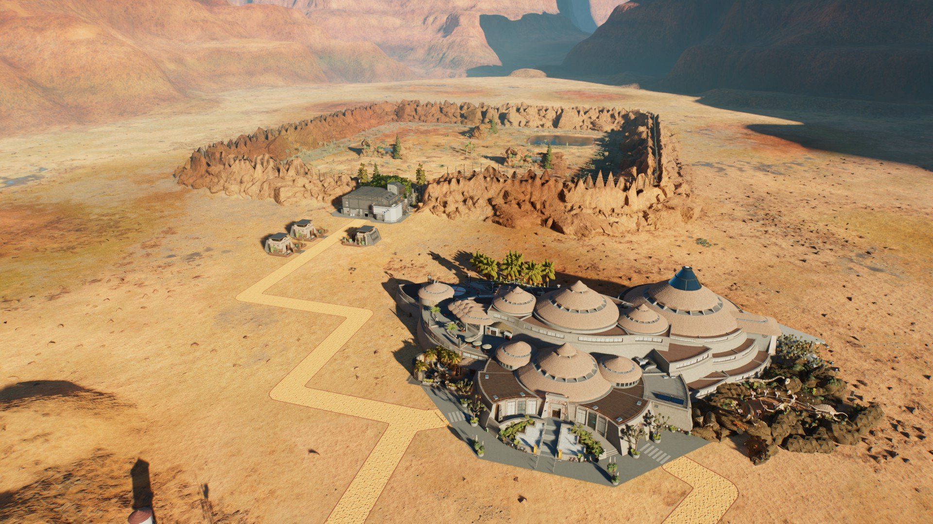 Desert Battle Arena - Workshop - Jurassic World Evolution 3