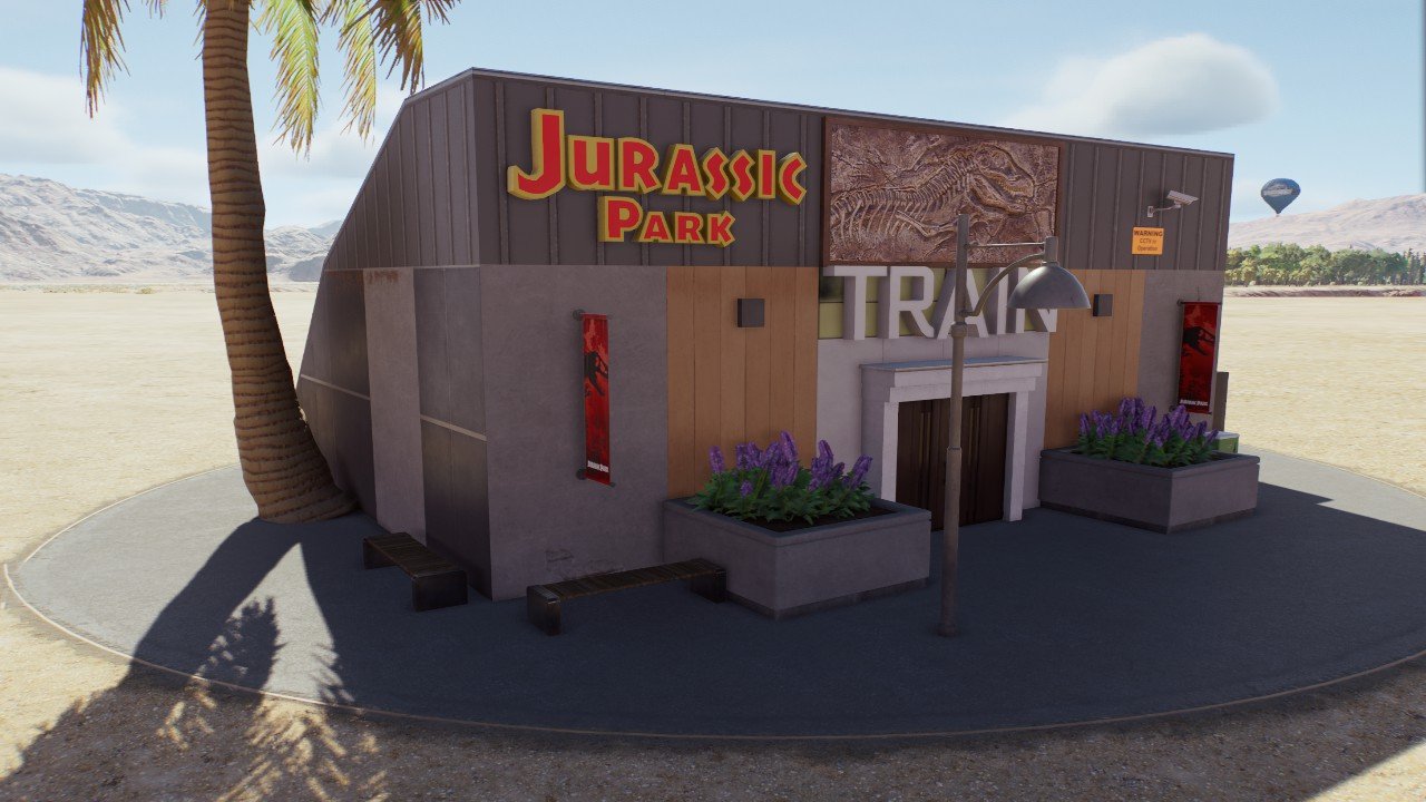 V train 2 - Workshop - Jurassic World Evolution 3