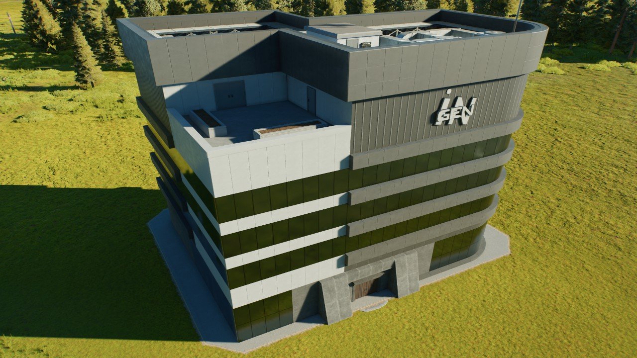 Ingen Office Building - Small Hotel - Workshop - Jurassic World Evolution 3