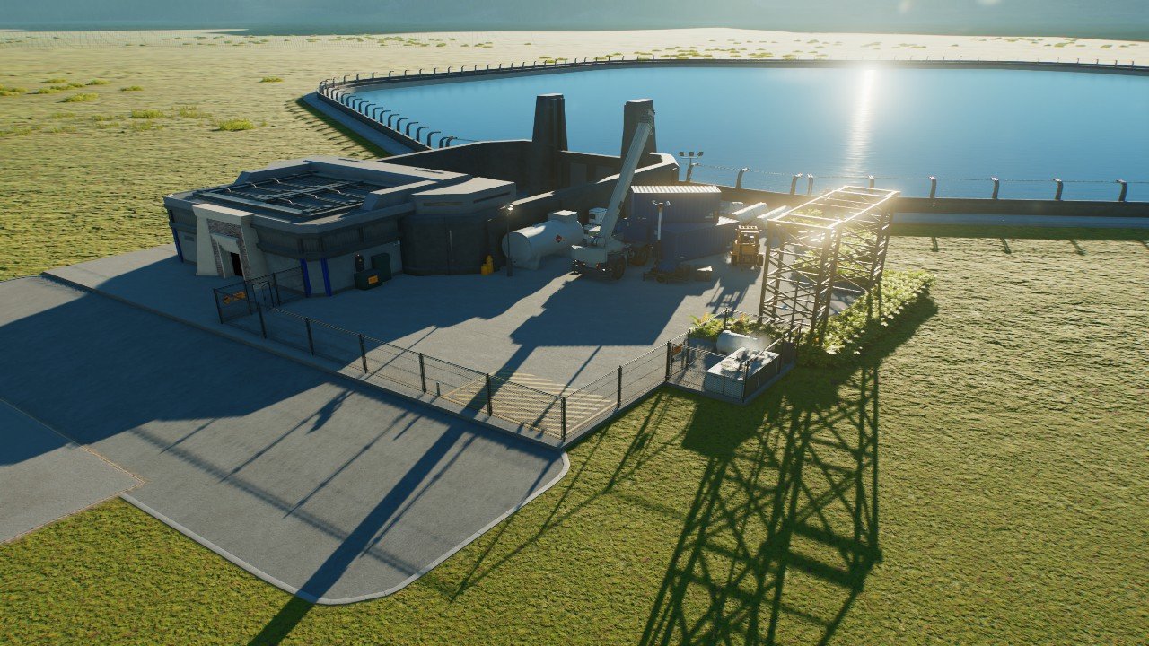 Under construction lagoon hatchery - Workshop - Jurassic World Evolution 3