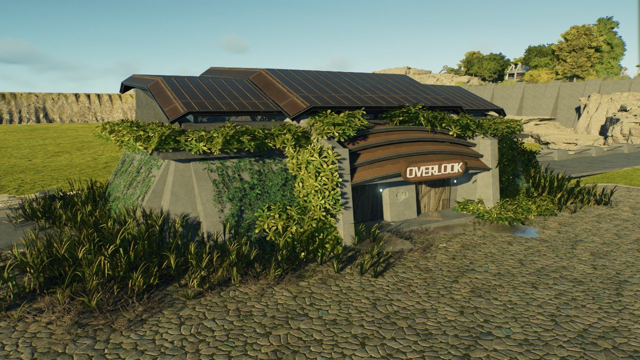 Overgrown jurassic park viewing gallery - Workshop - Jurassic World ...