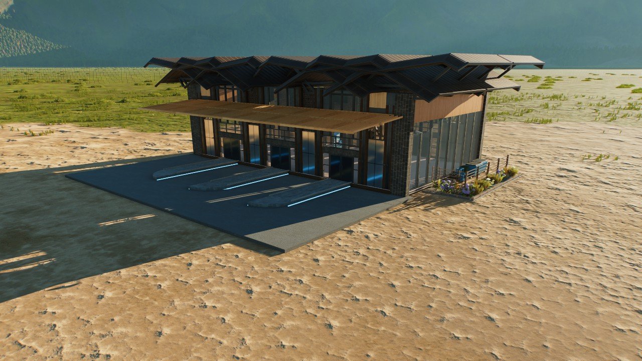 Bus Station Template - Workshop - Jurassic World Evolution 3