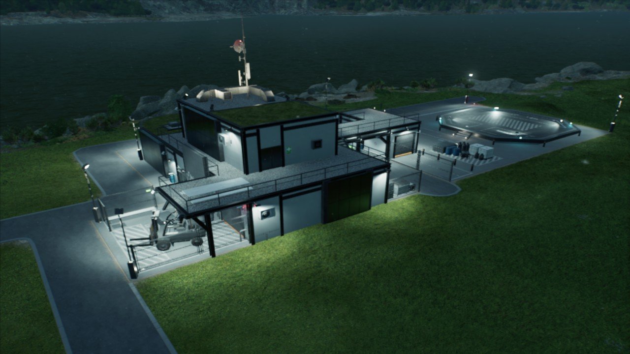 Biosyn Entrance - Workshop - Jurassic World Evolution 3