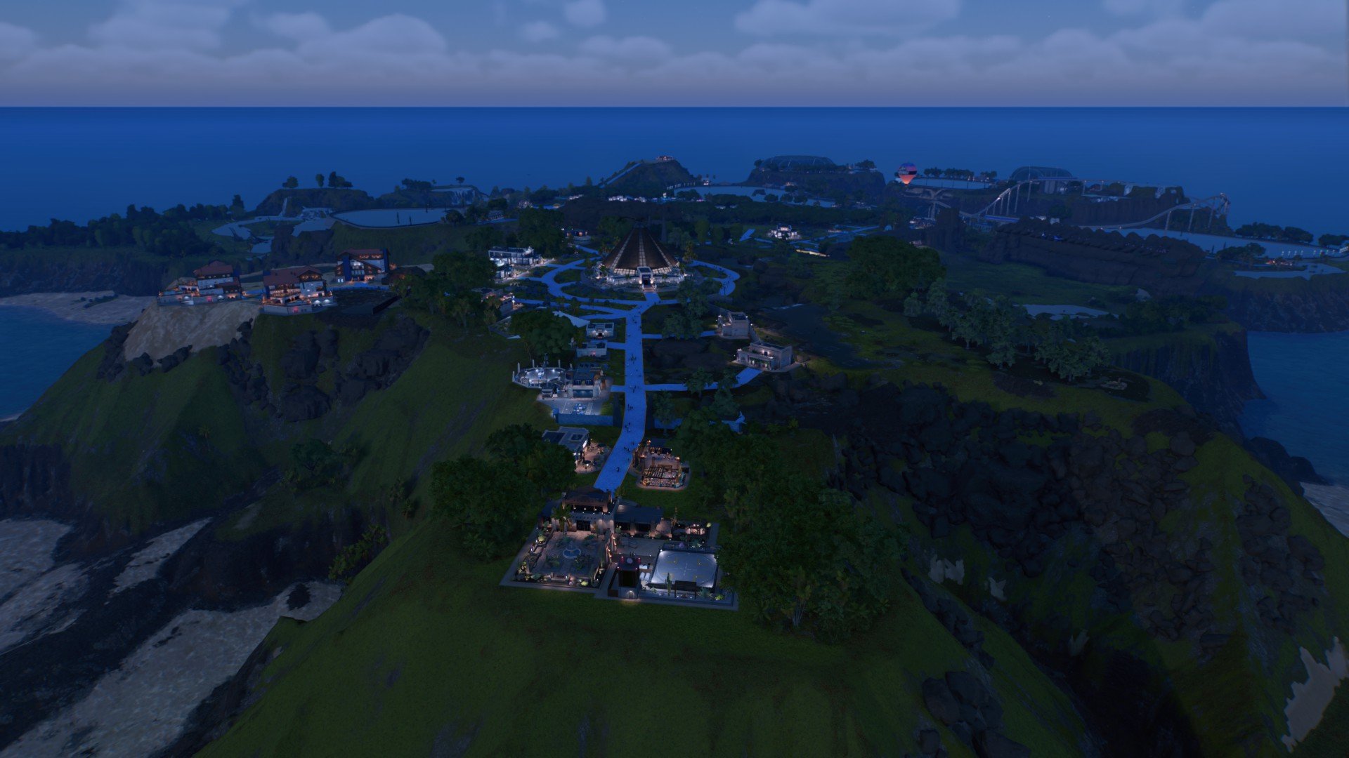 Mount. Aqua - Jurassic World Evolution 3 creation - Frontier Workshop