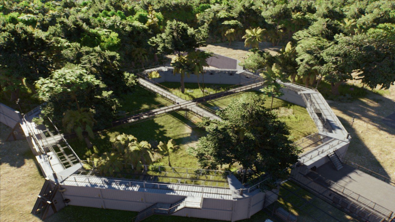 Movie accrate raptor paddock - Workshop - Jurassic World Evolution 3