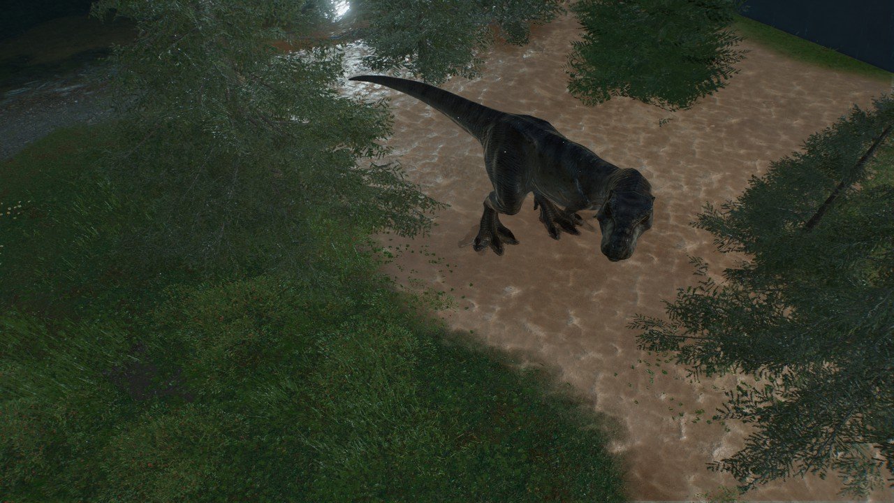 Trex Paddock - Jurassic World Evolution 3 creation - Frontier Workshop