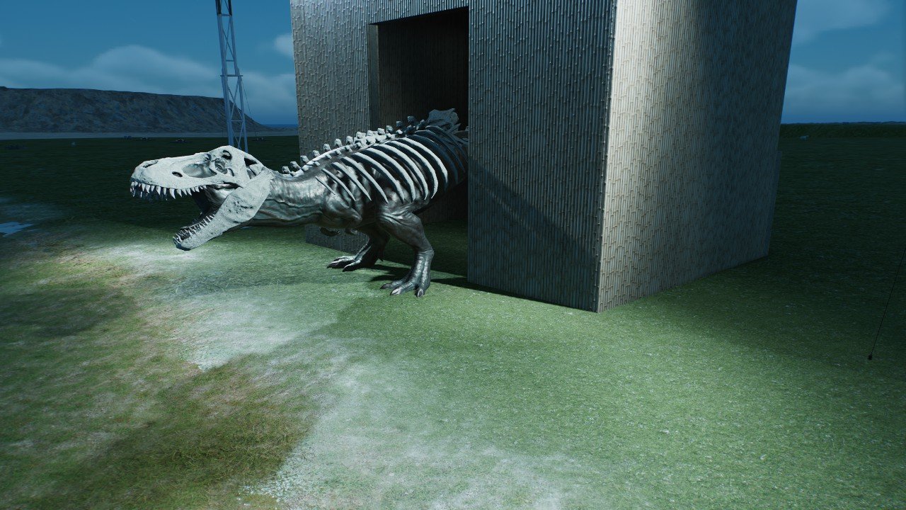 Skeleton breakout - Workshop - Jurassic World Evolution 3