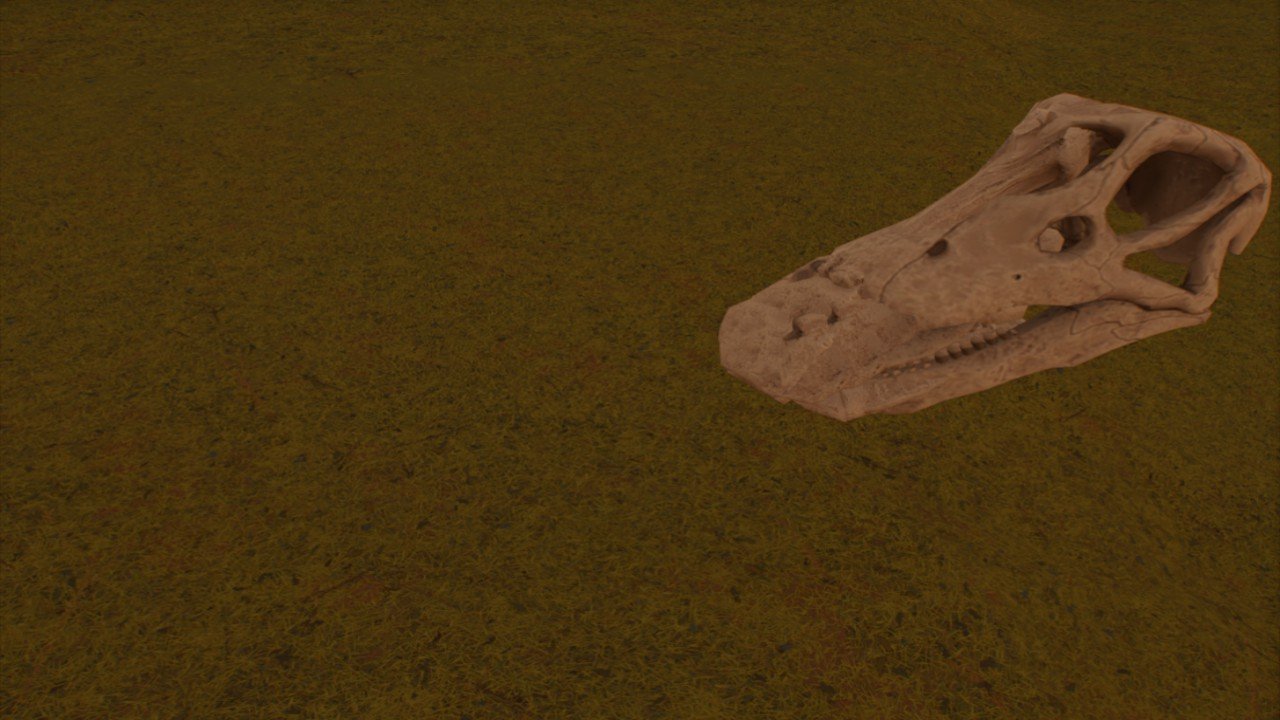 Duckbill skull (not mine) - Workshop - Jurassic World Evolution 3