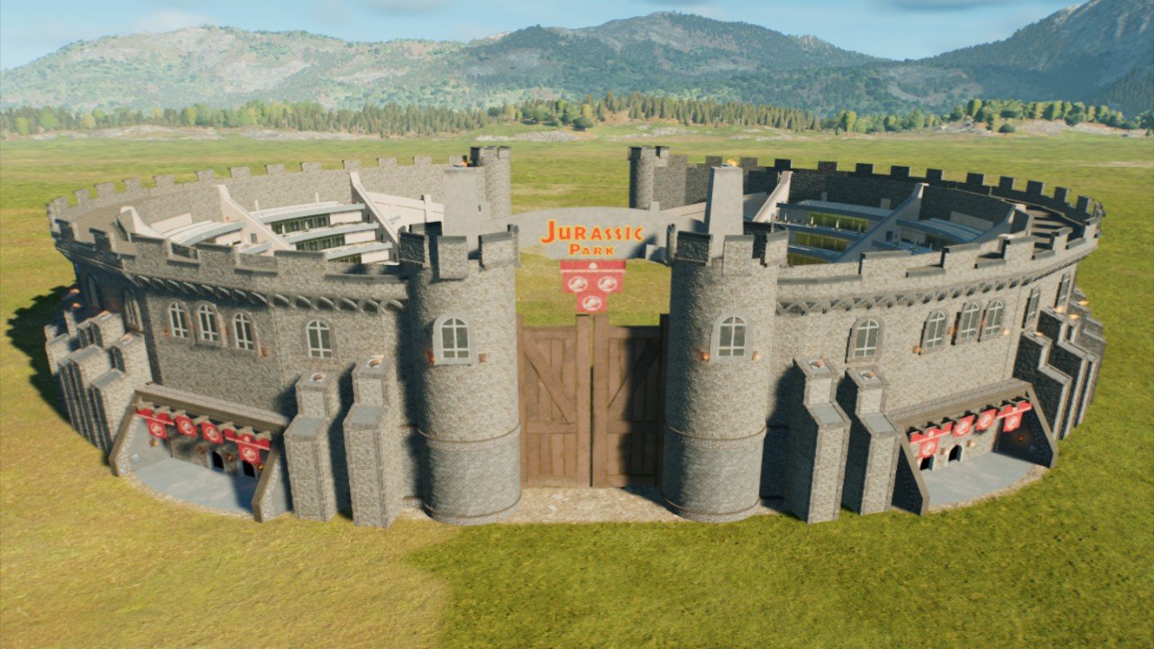 Castle amphitheater Side B (READ DESC) - Workshop - Jurassic World ...