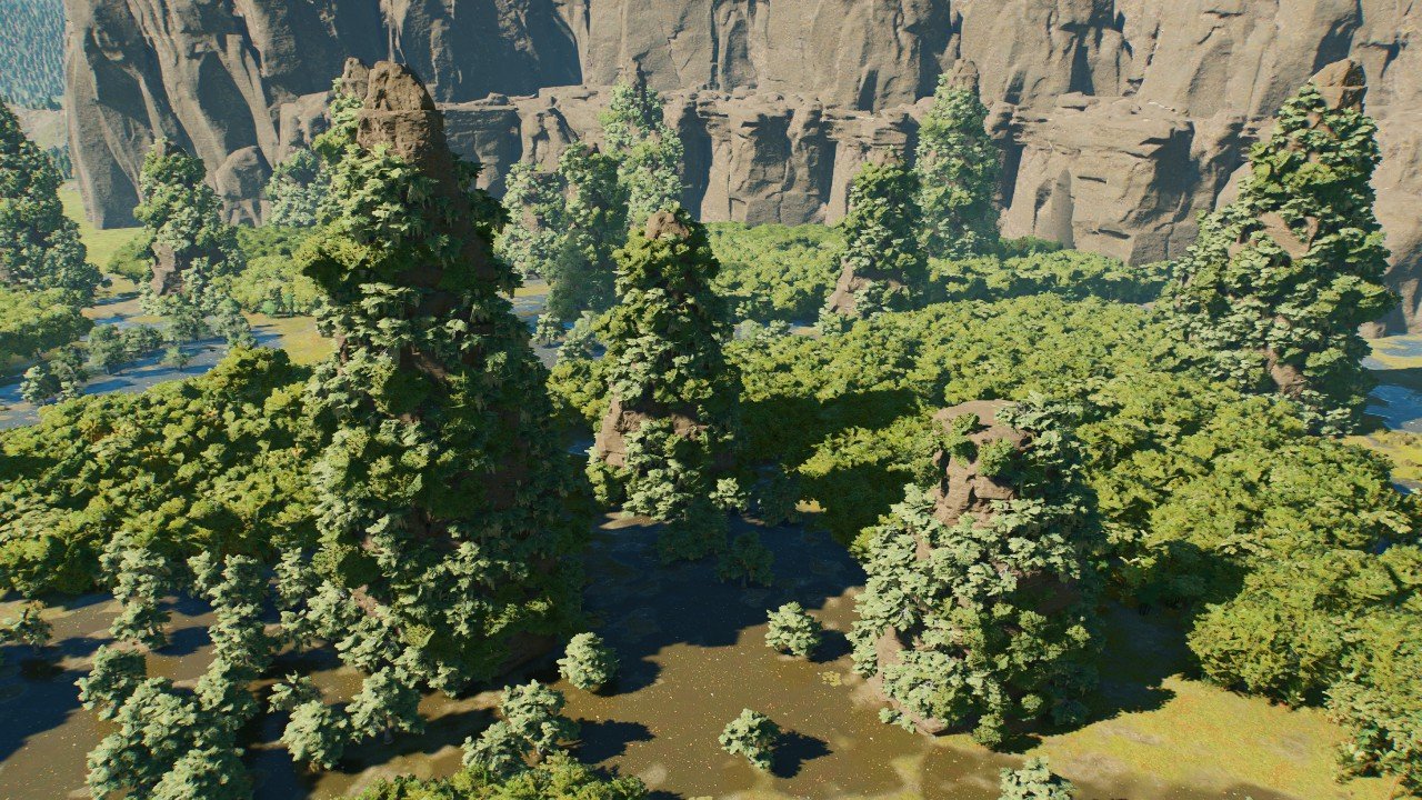 Tower karst (Asian Rainforest Rocks) - Workshop - Jurassic World ...