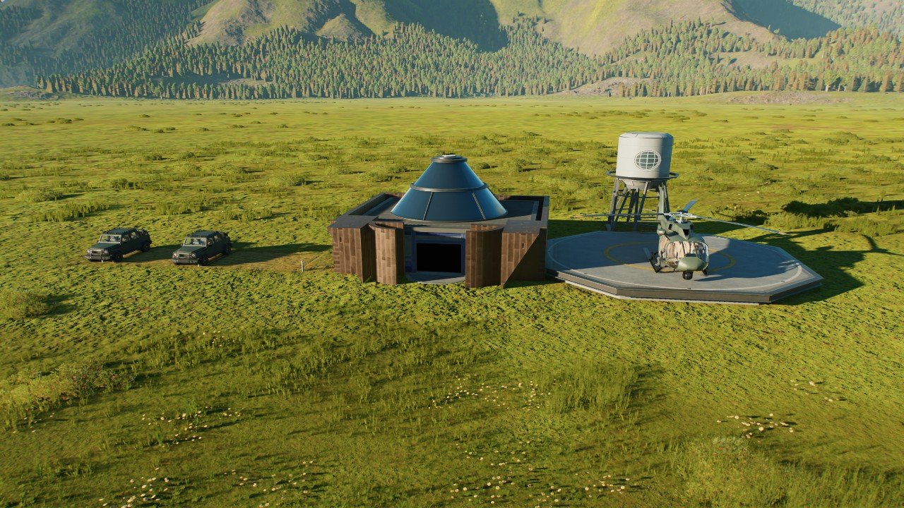 The Lost World response facility - Workshop - Jurassic World Evolution 3