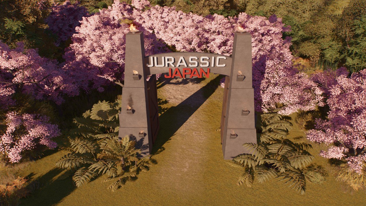 Porte de Jurassic Japan - Workshop - Jurassic World Evolution 3
