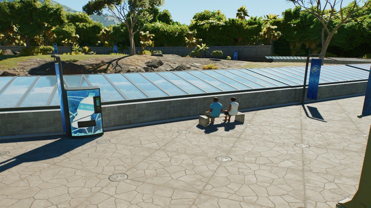 Glass fence - Workshop - Jurassic World Evolution 3