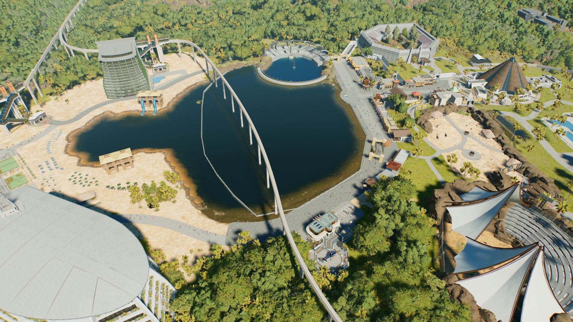 Jurassic world (my first map D) - Workshop - Jurassic World Evolution 3