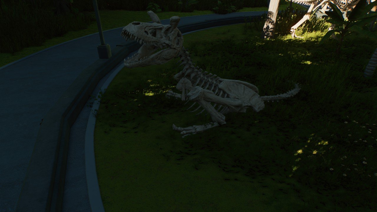 carno skeleton sitting - 创意工坊 - 《侏罗纪世界：进化 3》