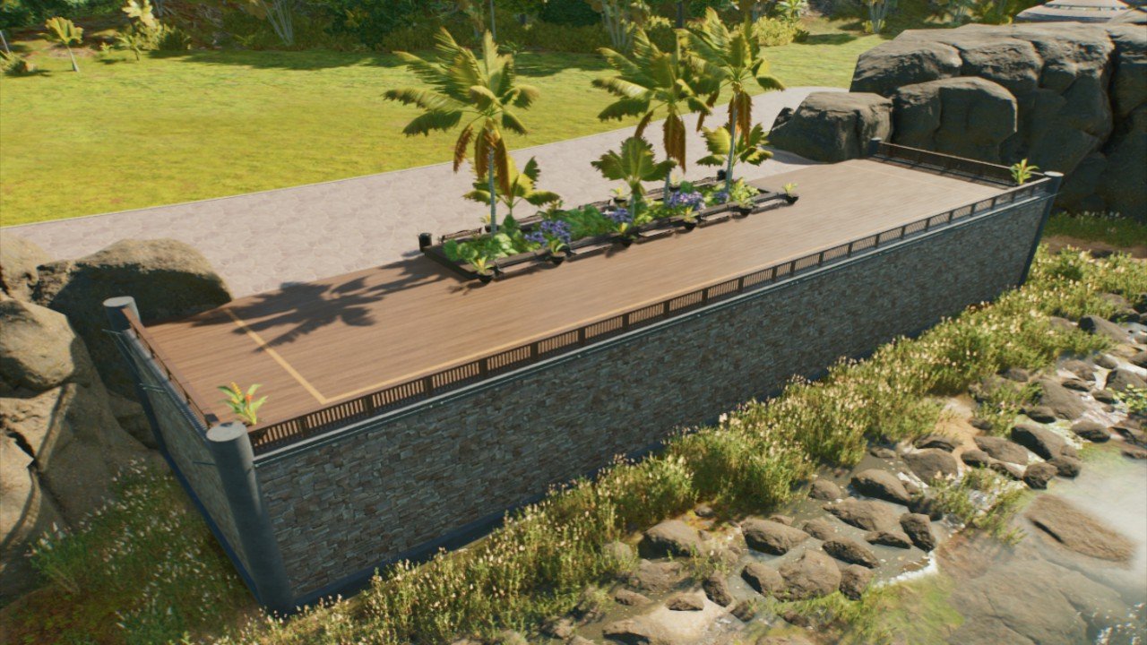 Wooden Deck Viewing Platform - Workshop - Jurassic World Evolution 3