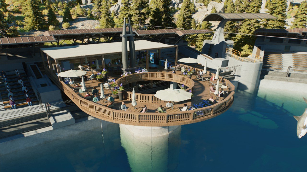 Shark Feeder Seating Area -- Based on work by BENJAMIN#23220 - Workshop ...