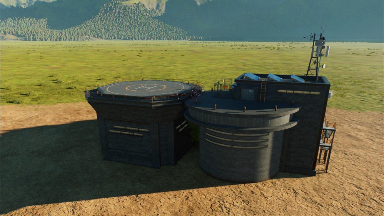 Movie accurate Control building - Workshop - Jurassic World Evolution 3