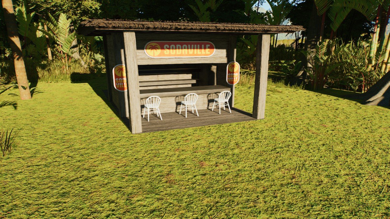 Small Tropical Bar - Workshop - Jurassic World Evolution 3