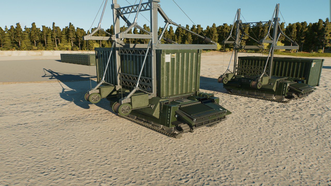 Schwerer Container Lift - Workshop - Jurassic World Evolution 3