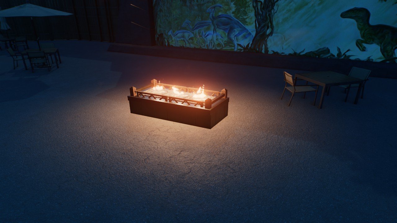 Fireplace - Workshop - Jurassic World Evolution 3