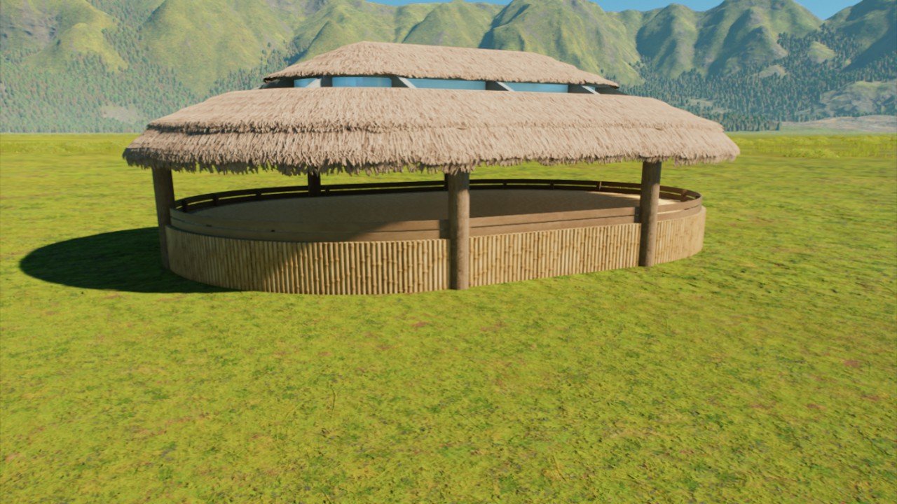 Jurassic Park open vivarium (empty) - Workshop - Jurassic World Evolution 3