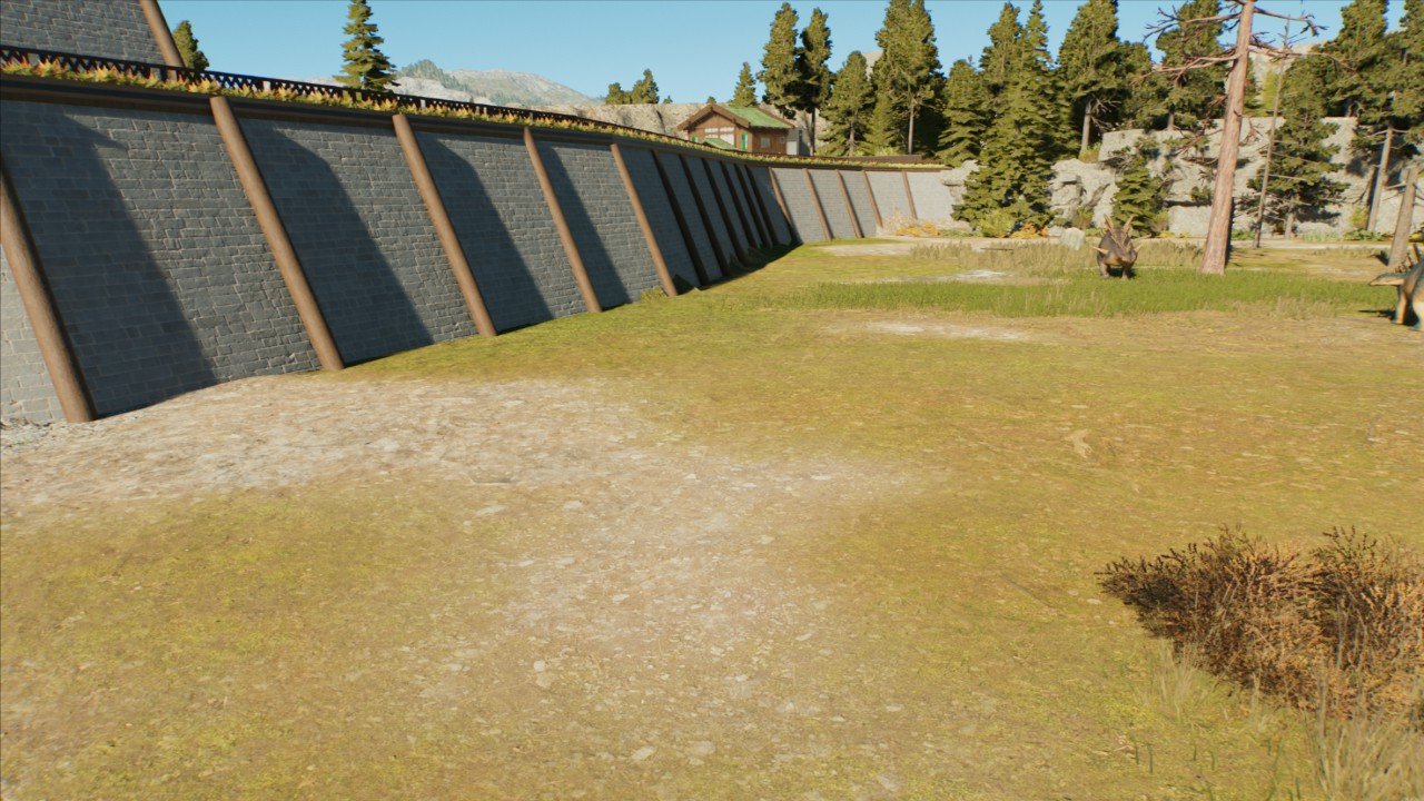 enclosure wall - Workshop - Jurassic World Evolution 3
