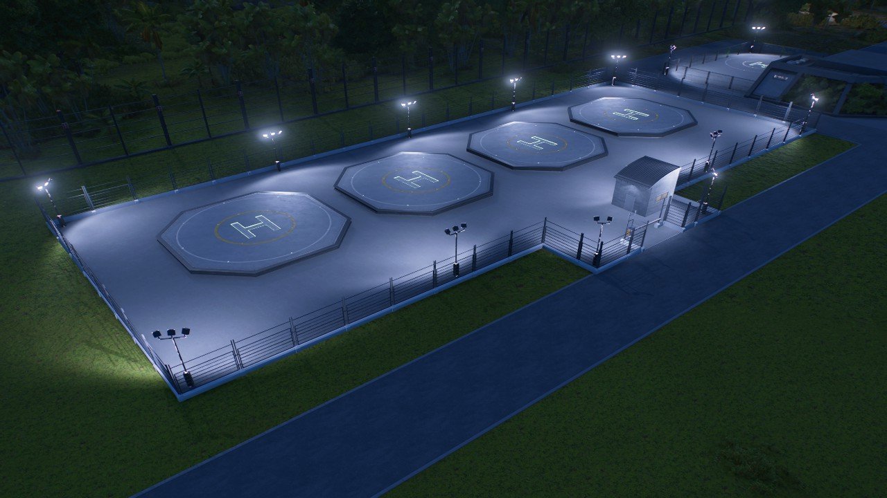 Evac site - Workshop - Jurassic World Evolution 3