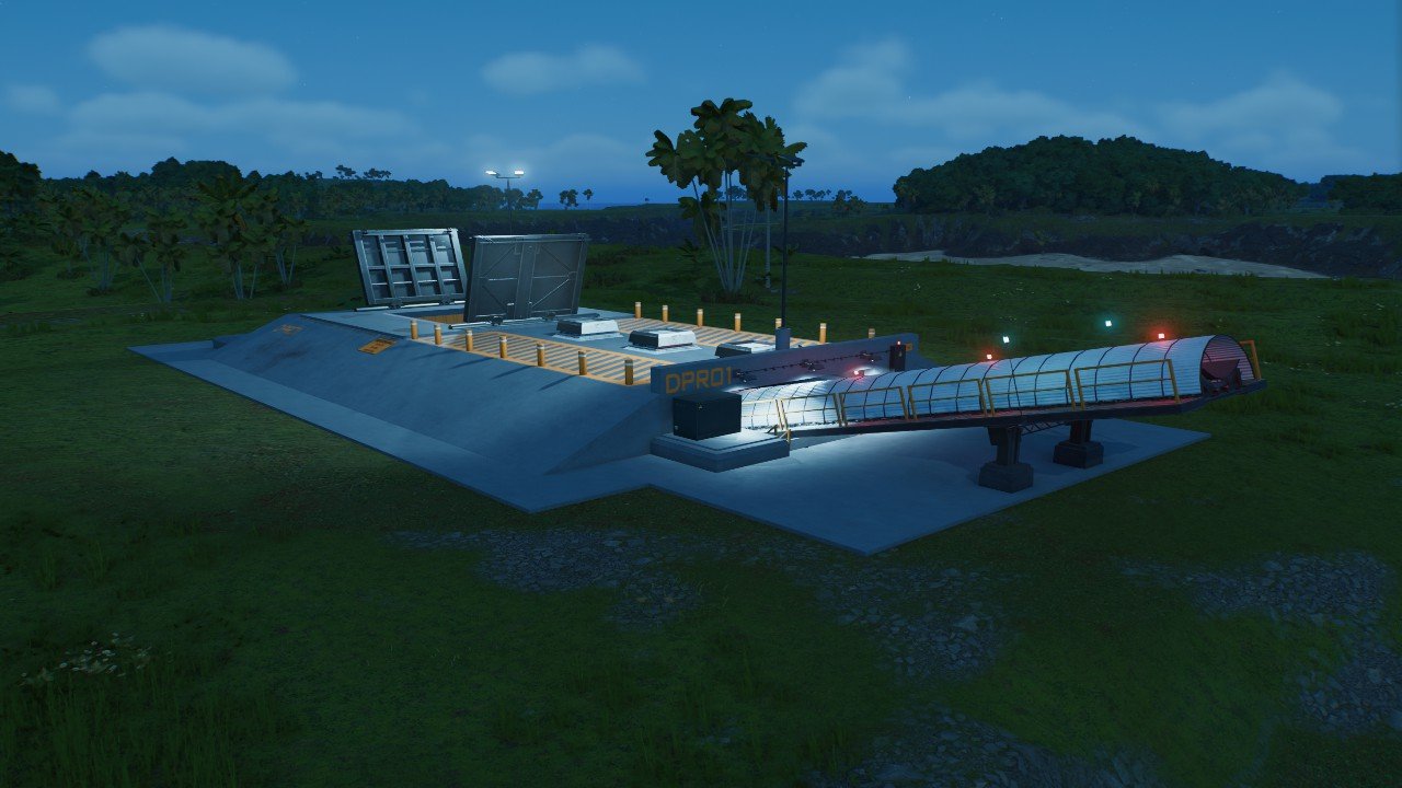 Dumper to conveyor - Workshop - Jurassic World Evolution 3