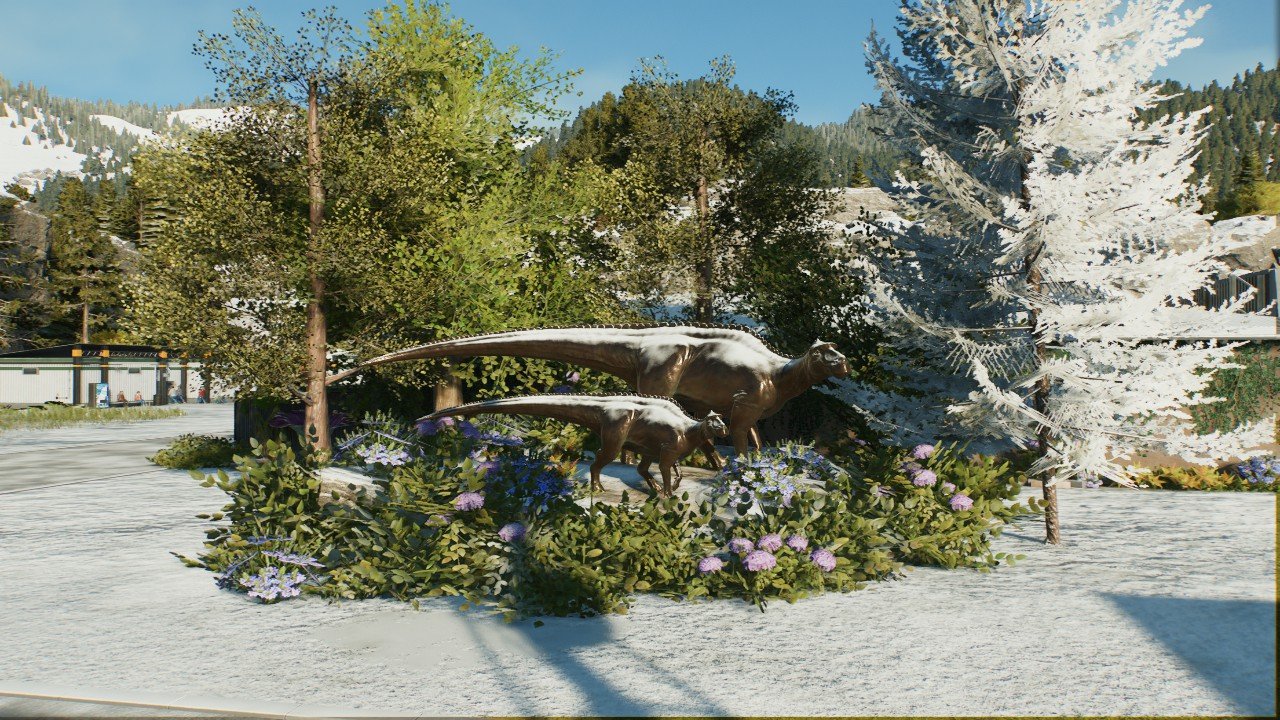 Maiasaura statue - Workshop - Jurassic World Evolution 3