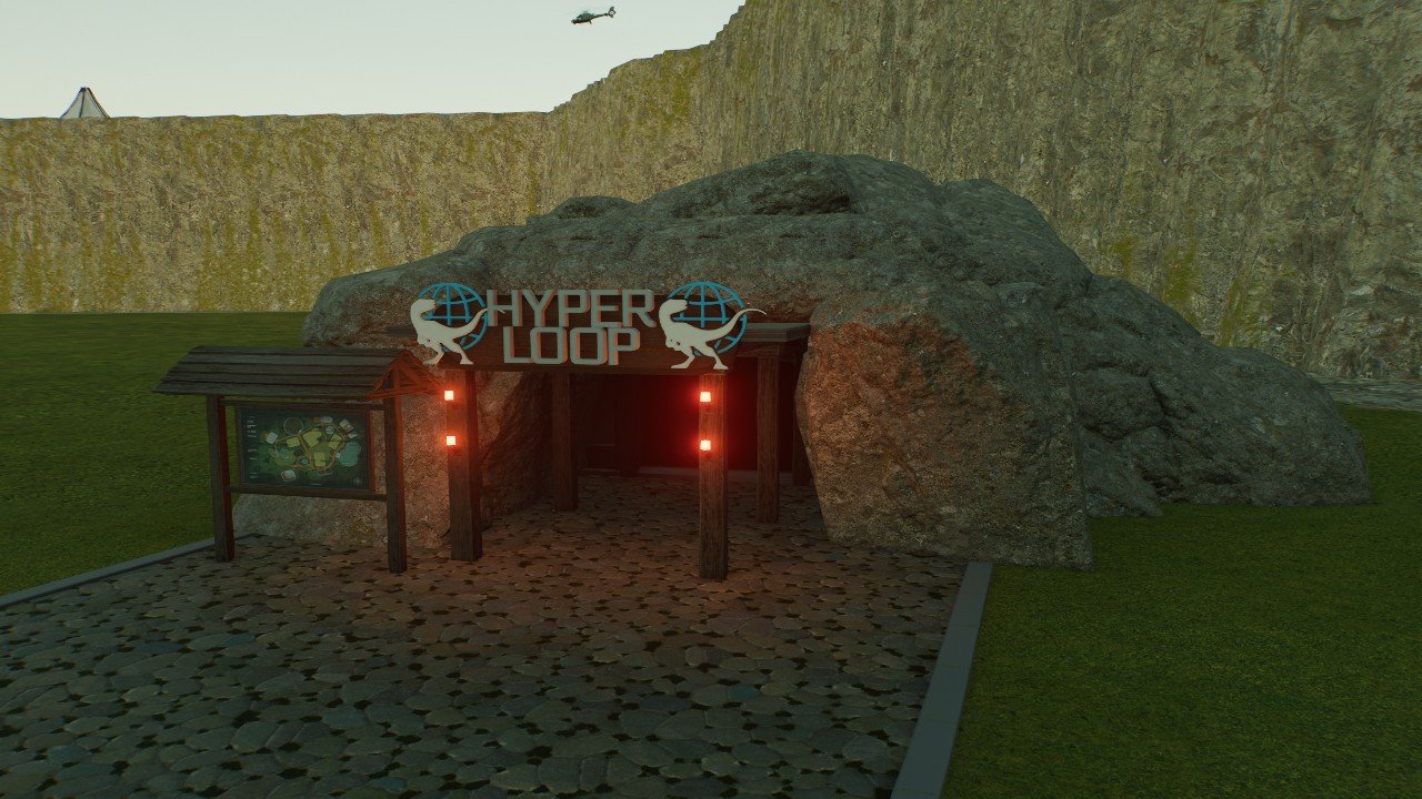 Hyperloop cave - Workshop - Jurassic World Evolution 3